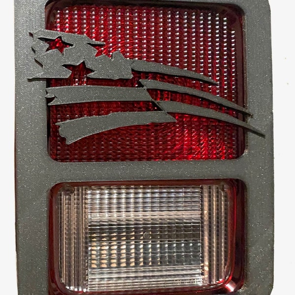 Tail Light Decal American Flag - Etsy
