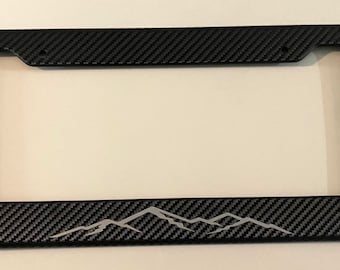 Outdoor License Plate Frame - Etsy