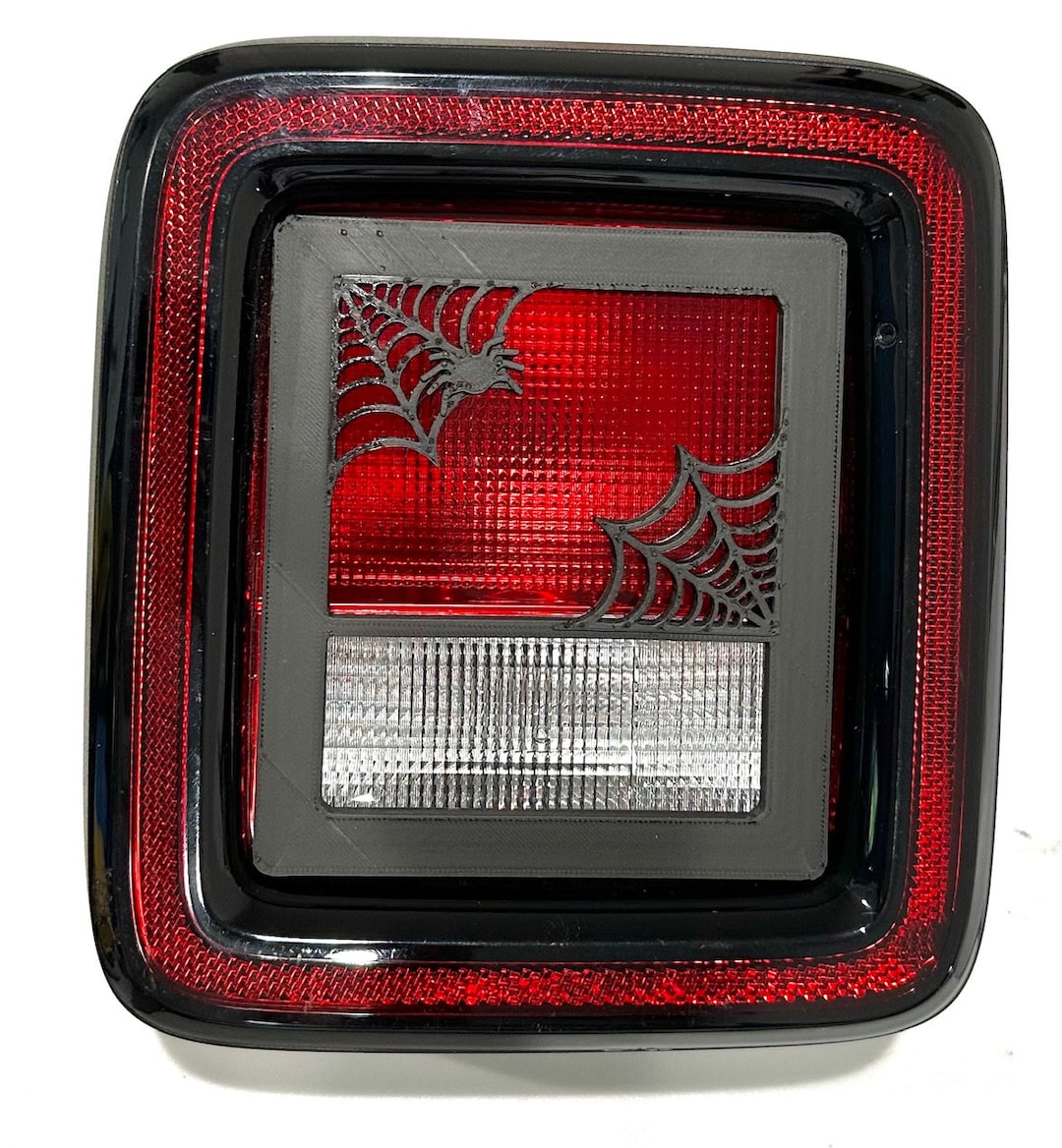 Dual Corner Spider Webs in 3d for Jeep Wrangler JK/JKU/JL Rear Tail ...