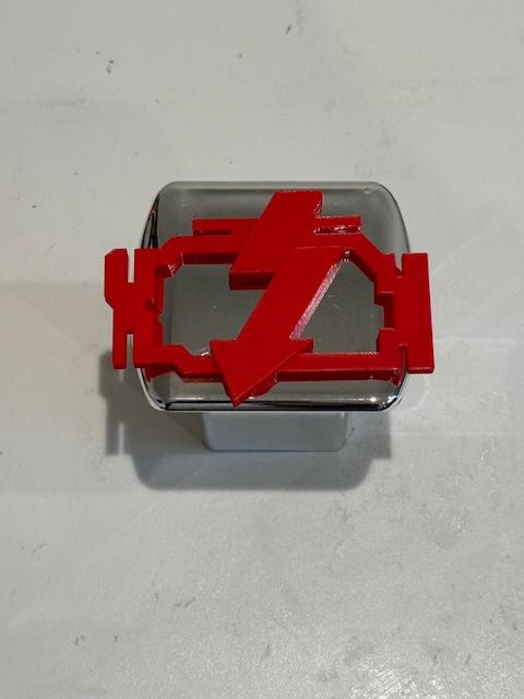Check Engine Light in 3D - Chrome With Various Colors - 2 Inch Trailer ...