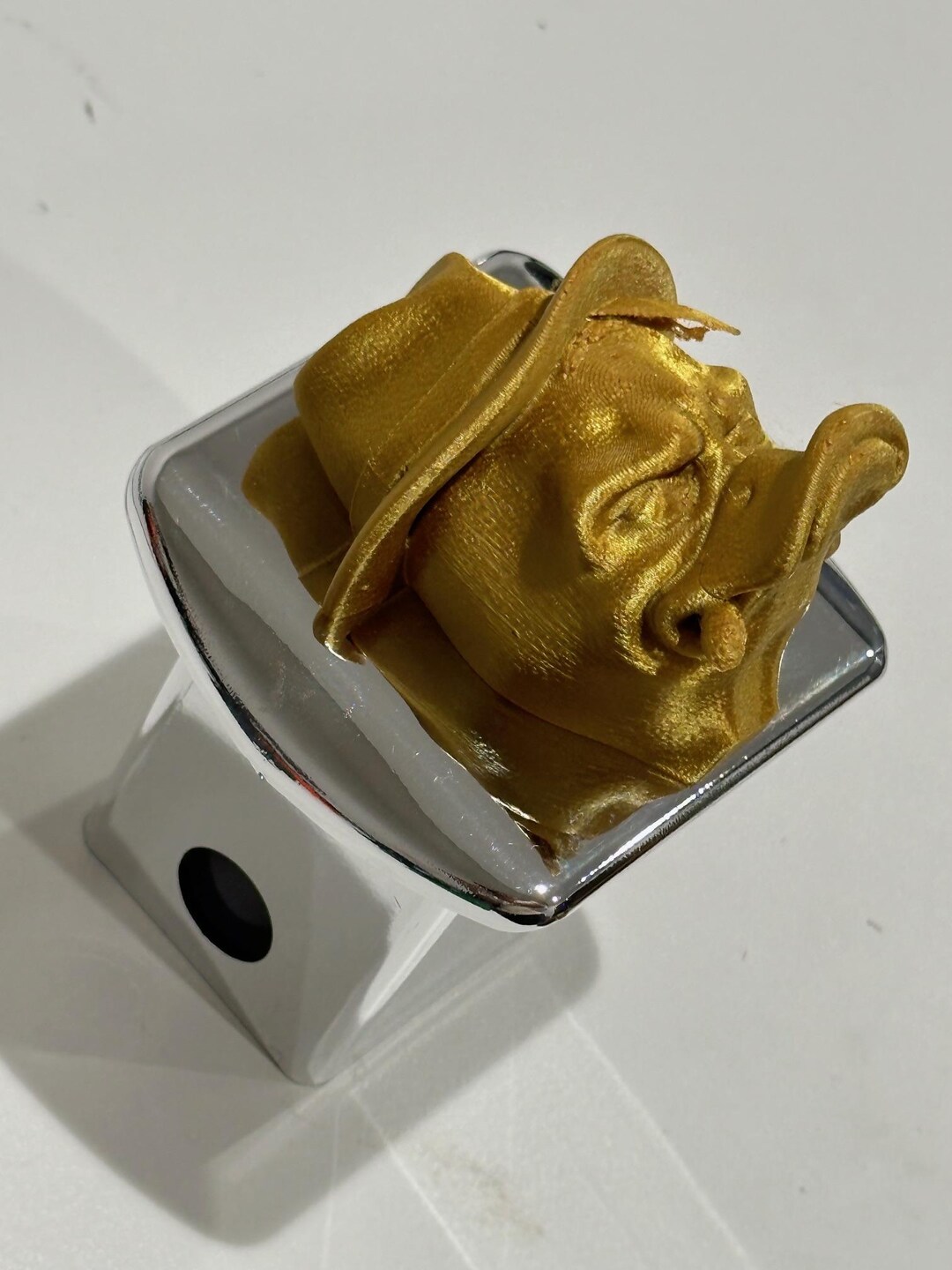 Inspector Duck in 3d - Chrome W Various Colors 2 Inch Trailer Hitch ...