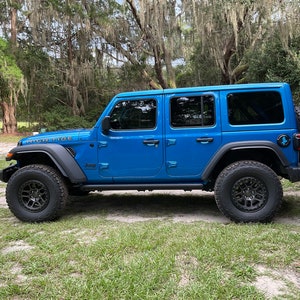 Mermaid in 3d - Black With Blue for Jeep Wrangler JK/JKU Flag Gas Cap ...