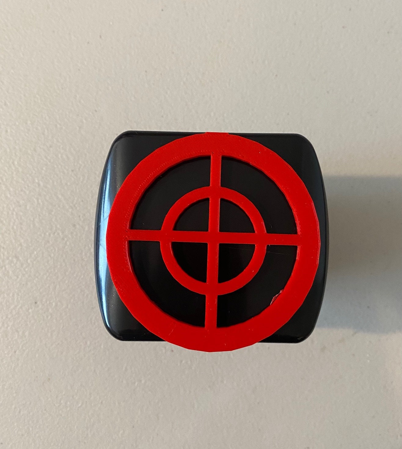 Target Practice Logo in 3d Black With Red 2 Inch Trailer - Etsy