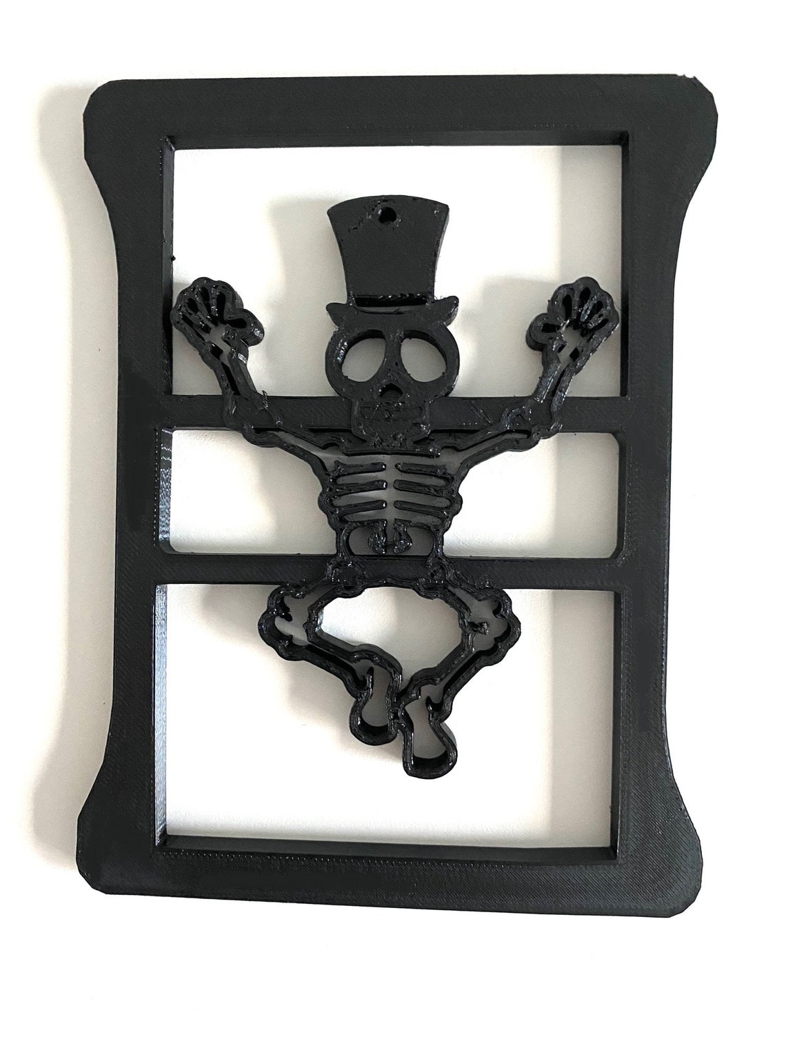 Dancing Skeleton Bones in 3D - Black for Jeep Wrangler JK/JKU/JL Rear ...