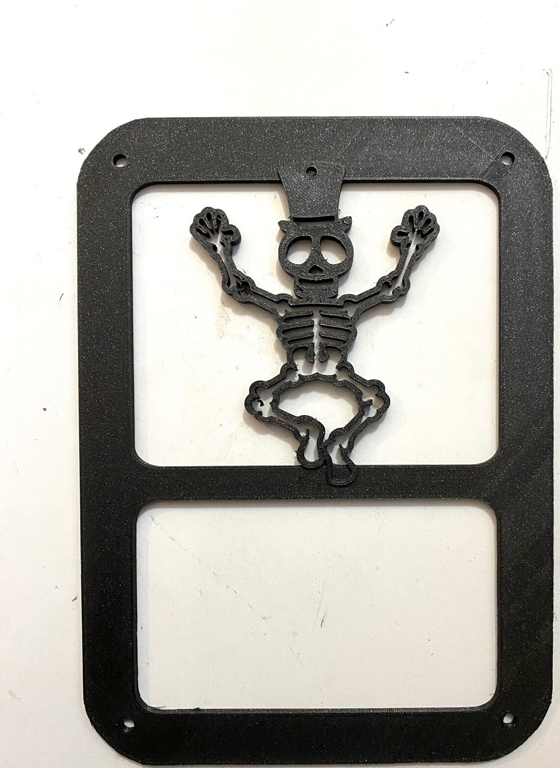 Skeleton Dancing in 3D Black for Jeep Wrangler JK/JKU Rear | Etsy