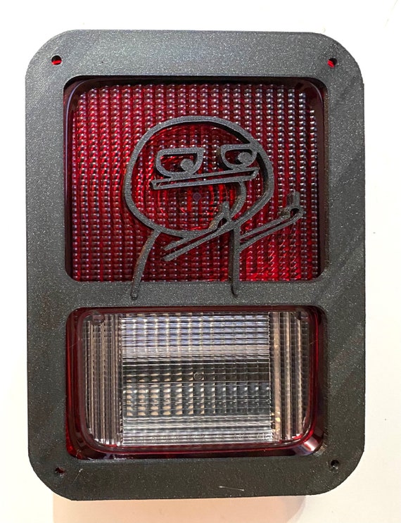 Funny Middle Finger at You in 3D Black for Jeep Wrangler | Etsy