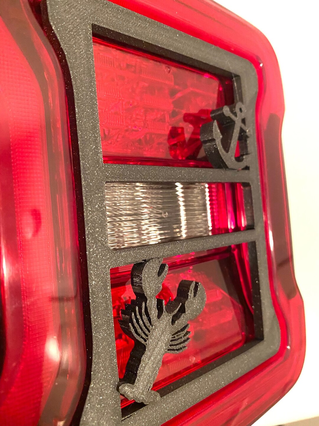 Lobster W Anchor in 3D for Jeep Wrangler Led Version JK/JKU/JL Rear ...