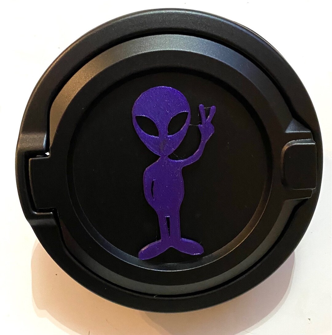 Alien Martian Peace Sign in 3D - Black W Various Colors for 2018-2022 ...