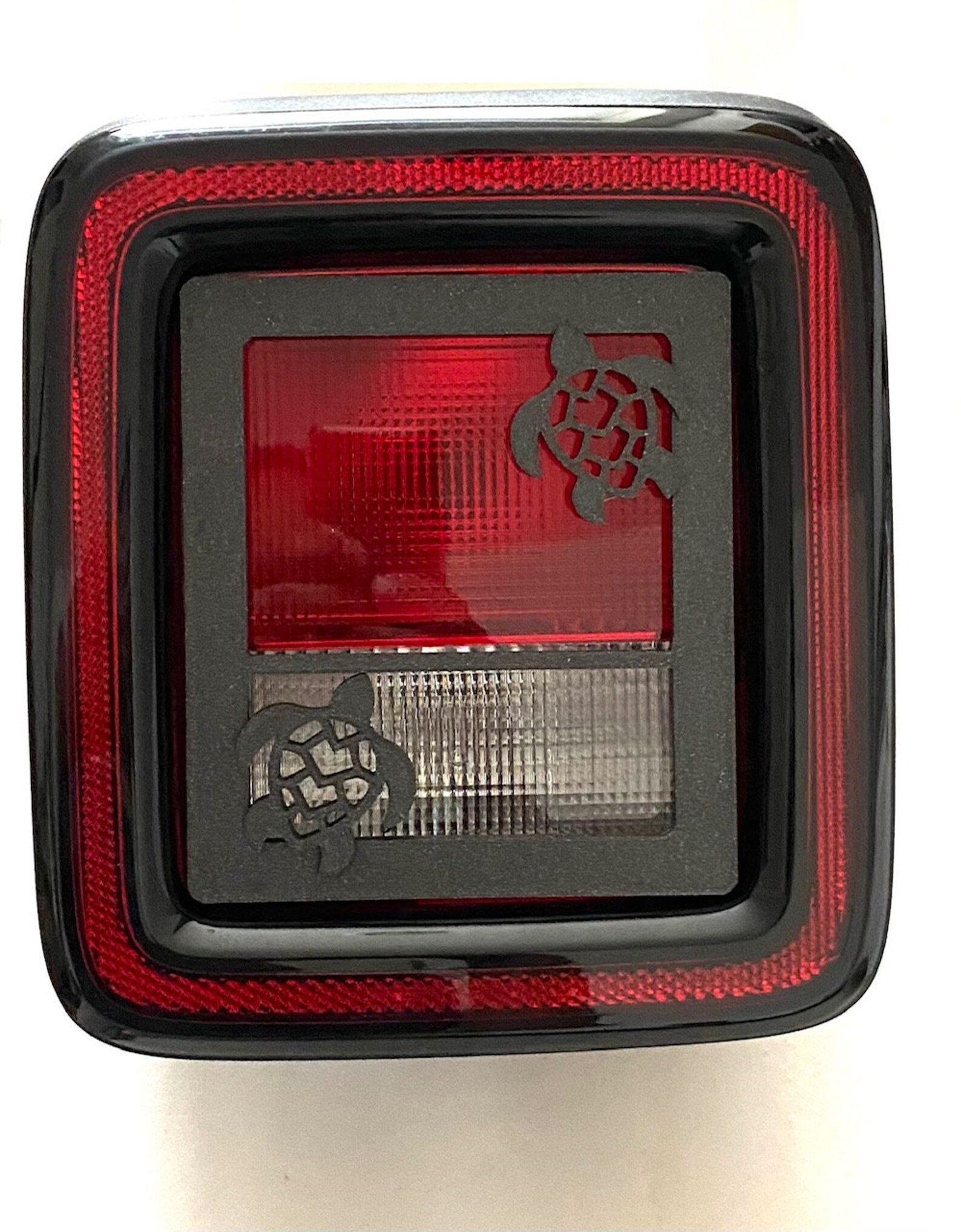 Honu Turtle Shell Group Version in 3d Black for Jeep Wrangler JK/JKU/JL ...