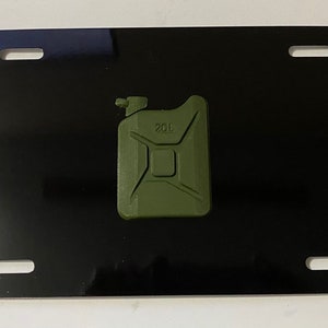 Fuel Cell Tank Design in 3D Version - Unique - Automotive License Plate ...