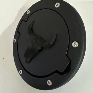 Cyber Bison Buffalo Skull 3D - Black With Various Colors for Jeep ...