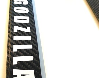 Godzilla License Plate Holder - Etsy