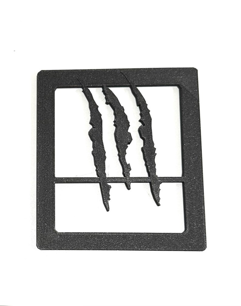 Raptor Claw Scar in 3D Black for Jeep Wrangler JK/JKU/JL - Etsy