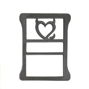 Devils Heart in 3D for Jeep Wrangler Led Version JK/JKU/JL Rear Tail ...