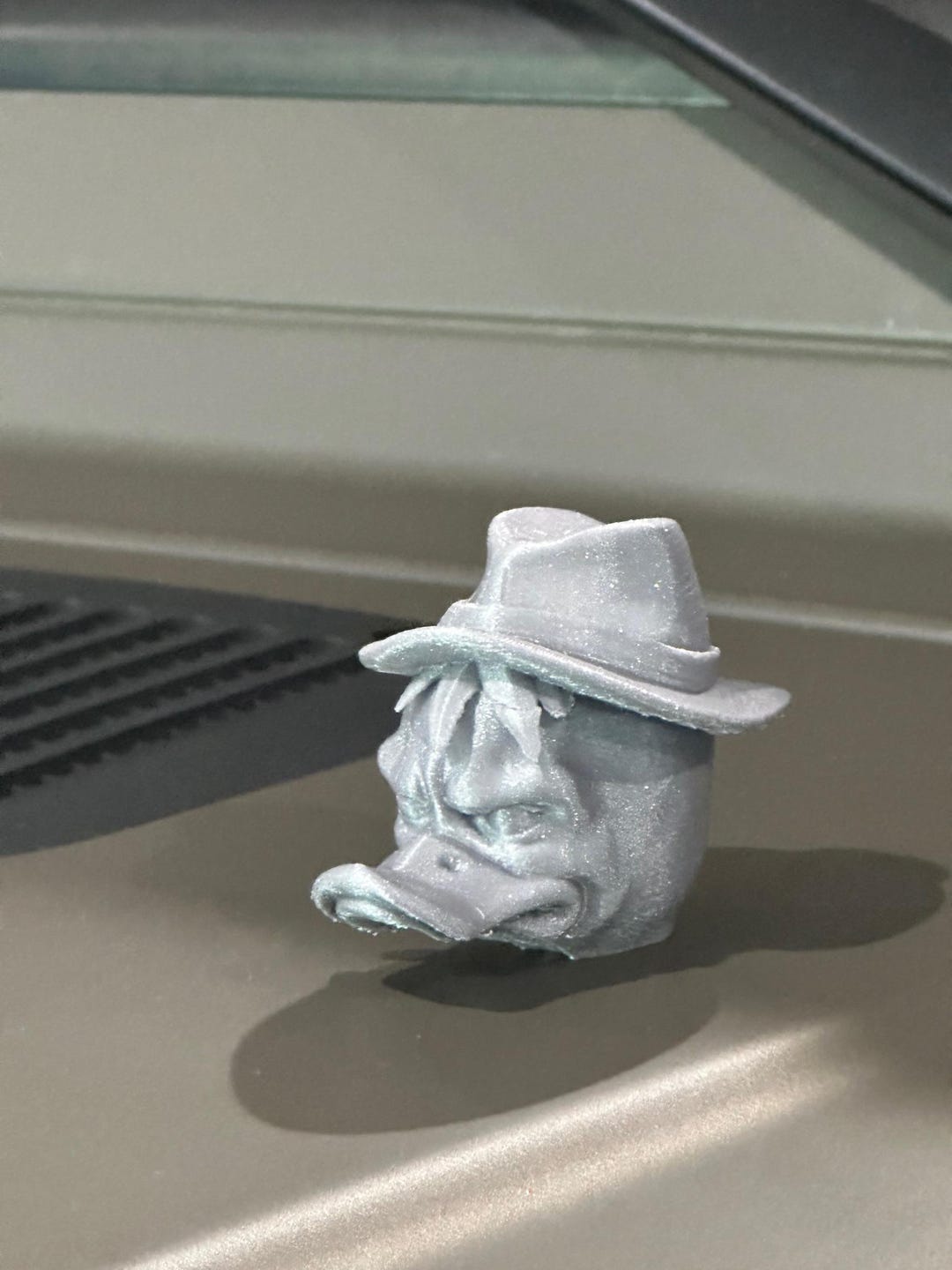 Inspector Duck Cool Design in 3D Grey for Almost ANY CAR - Hood , Trunk ...