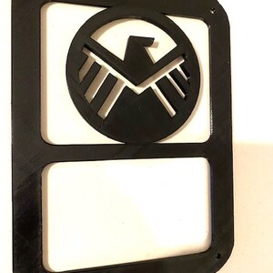Shield Secret Services in 3D - Black for Jeep Wrangler JK/JKU Rear Tail ...