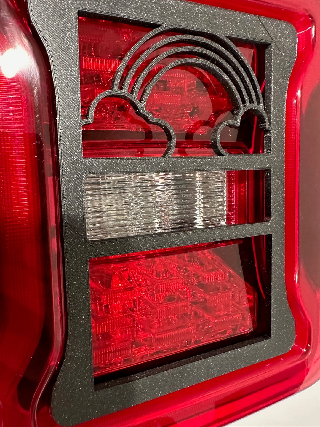 Rainbow in 3D for Jeep Wrangler Led Version JK/JKU/JL Rear - Etsy