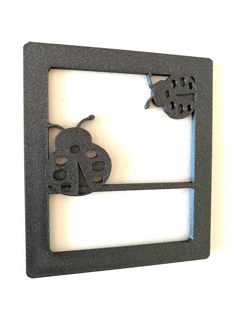 Very Cute Ladybug in 3D - Black for Jeep Wrangler JK/JKU/JL Rear Tail ...