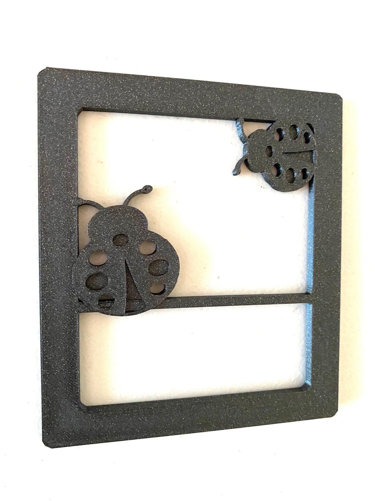 Very Cute Ladybug in 3D - Black for Jeep Wrangler JK/JKU/JL Rear Tail ...