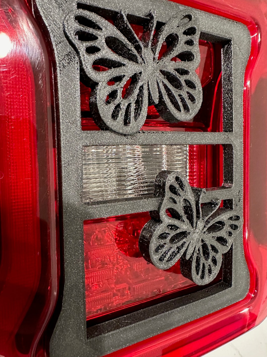 Exotic Butterflies in 3D for Jeep Wrangler Led Version JK/JKU/JL Rear ...