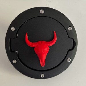 Cyber Bison Buffalo Skull 3D - Black With Various Colors for Jeep ...