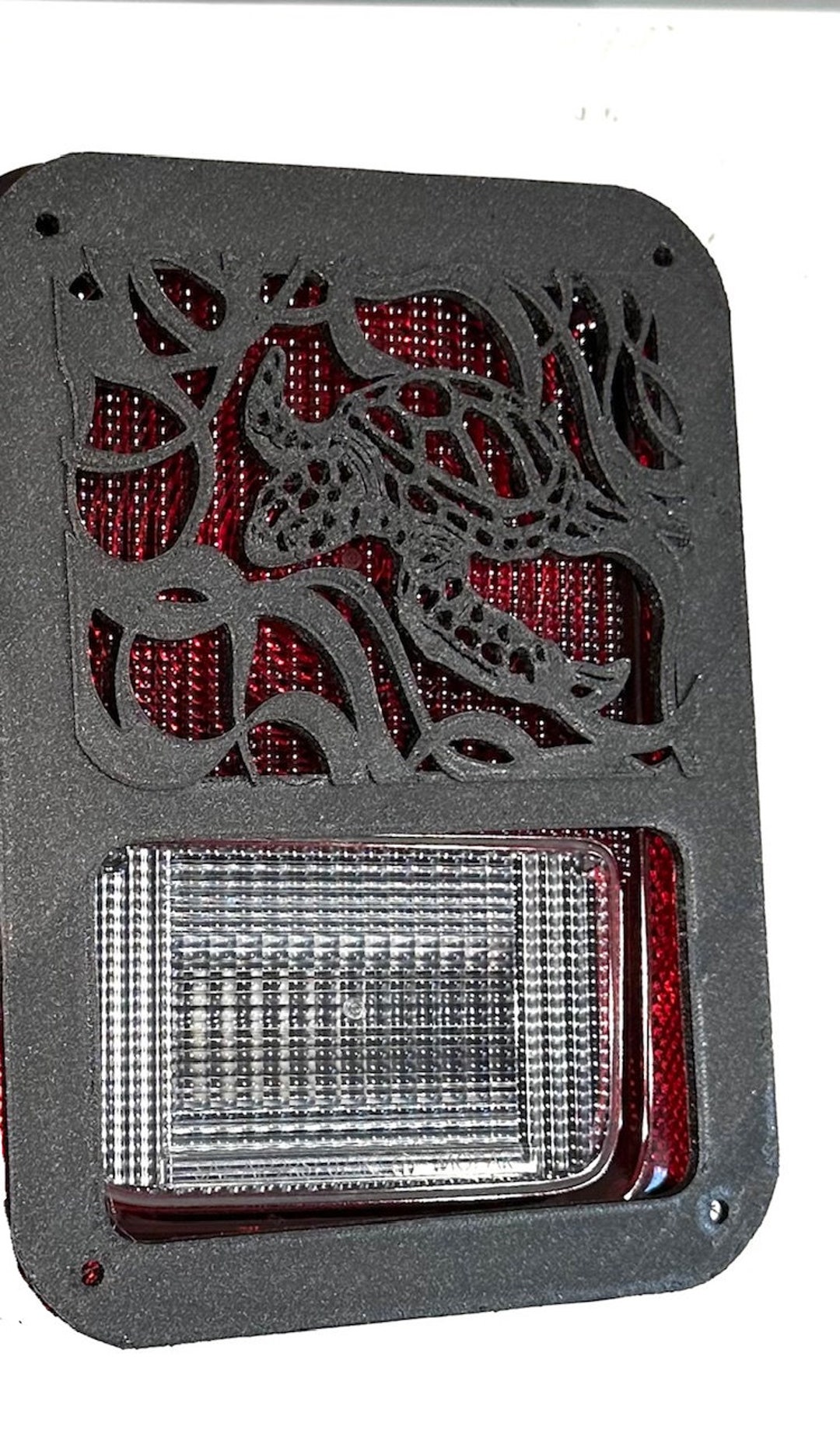 Sea Turtle Swimming in 3D - Black for Jeep Wrangler JK/JKU Rear Tail ...