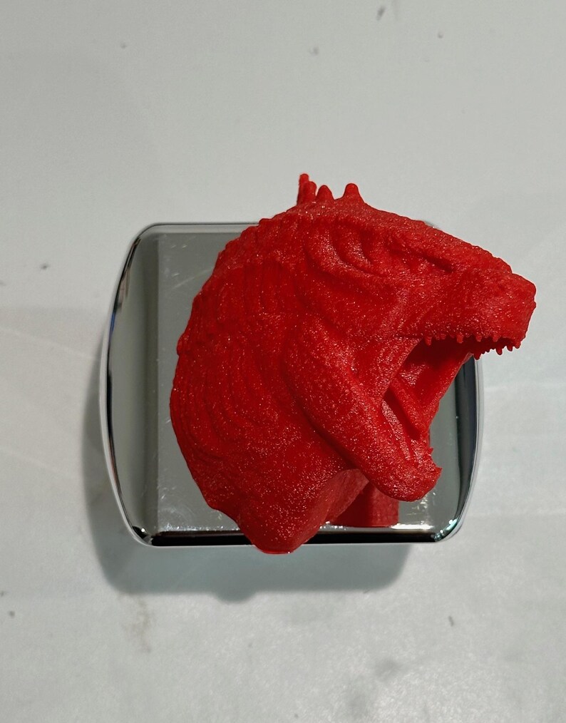 Japanese Superhero Lizard Monster Head in 3D - 2 Inch Trailer Hitch ...