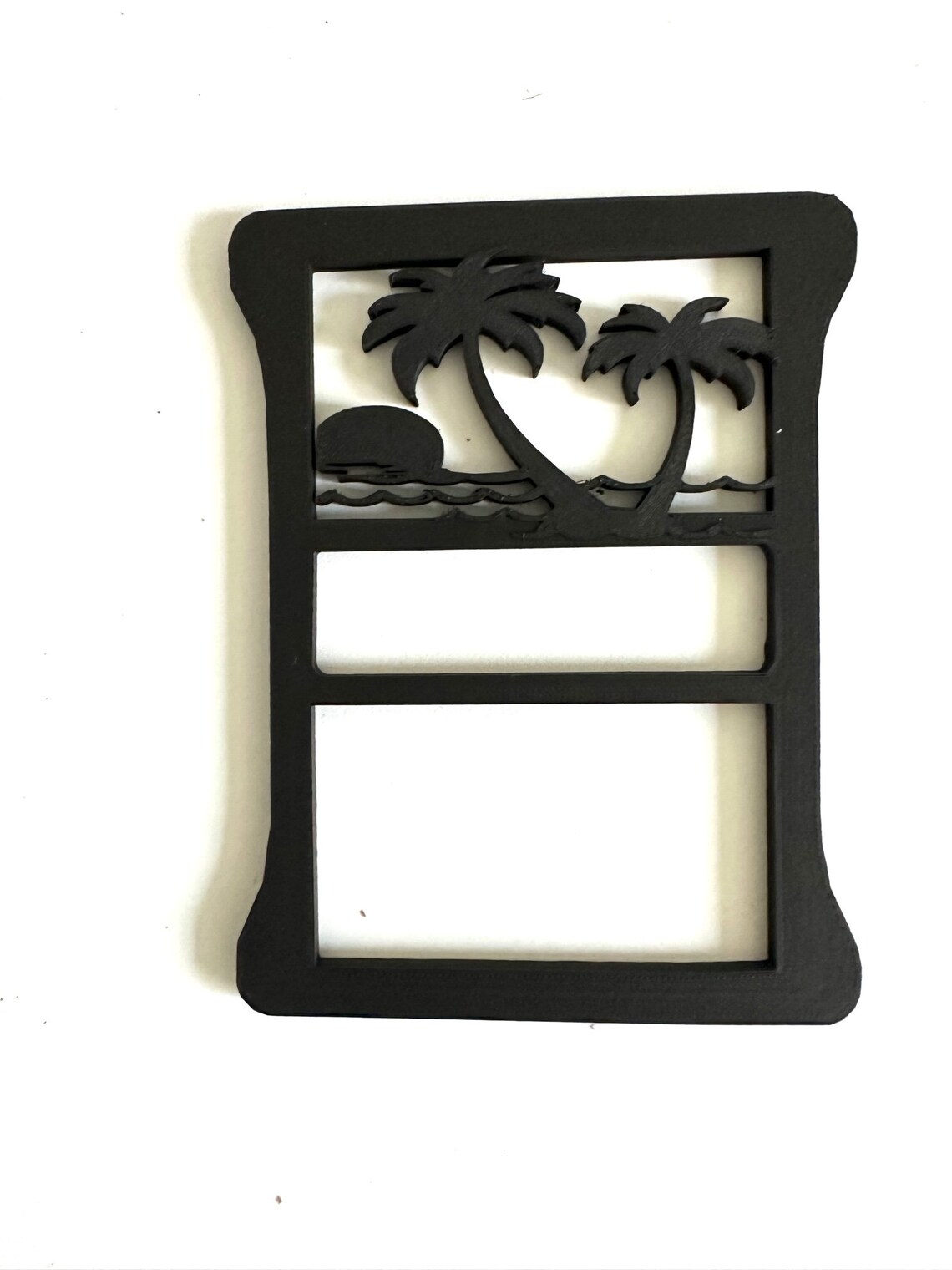 Beach Scene With Waves W Palm Trees in 3D for Jeep Wrangler Led Version ...