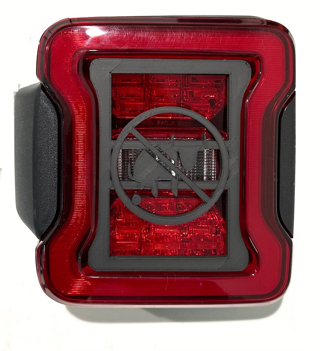 No Bull Poop Bs in 3D Blk for Jeep Wrangler Led Version JK/JKU/JL Rear ...