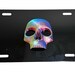 Skull Head in 3D Version - Unique - Automotive License Plate INSERT ...