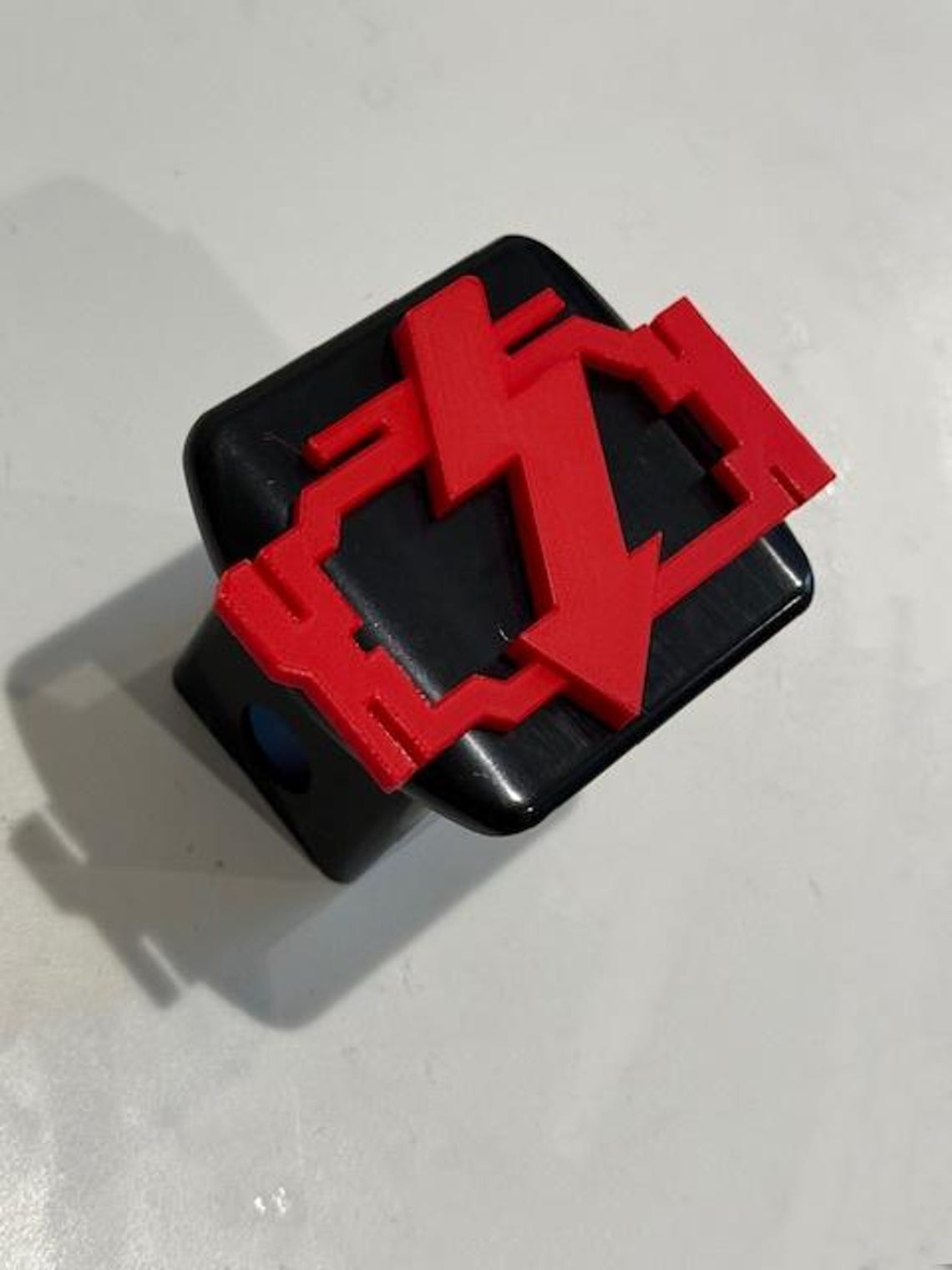 Check Engine Light Funny Logo in 3d - Black With Various Colors 2 Inch ...