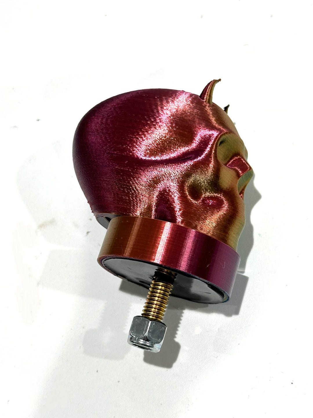 Mummy Skull in 3D Zinc for Jeep Wrangler - Hood Bump Replacement ...