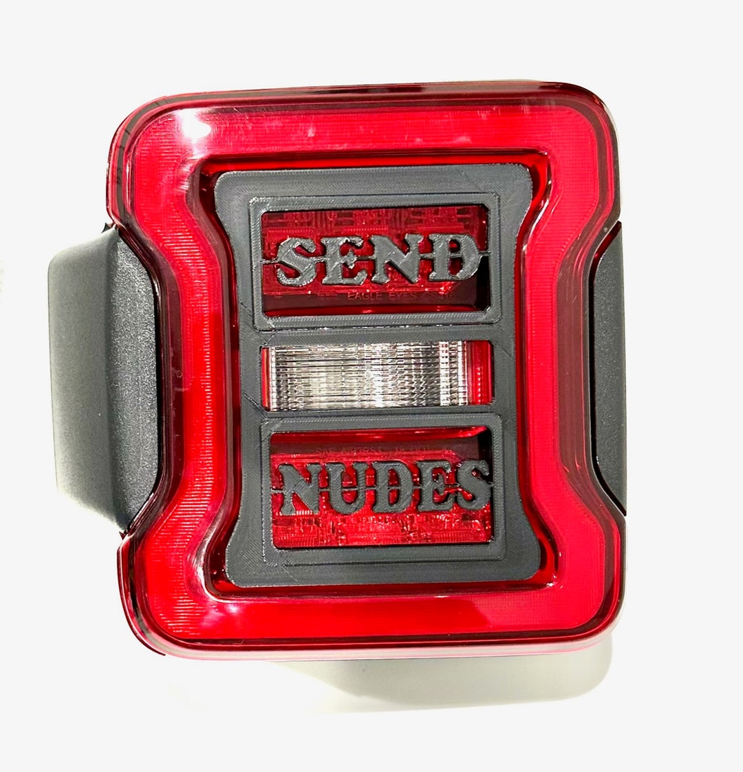 Send Nudes in 3D for Jeep Wrangler Led Version JK/JKU/JL Rear Tail ...