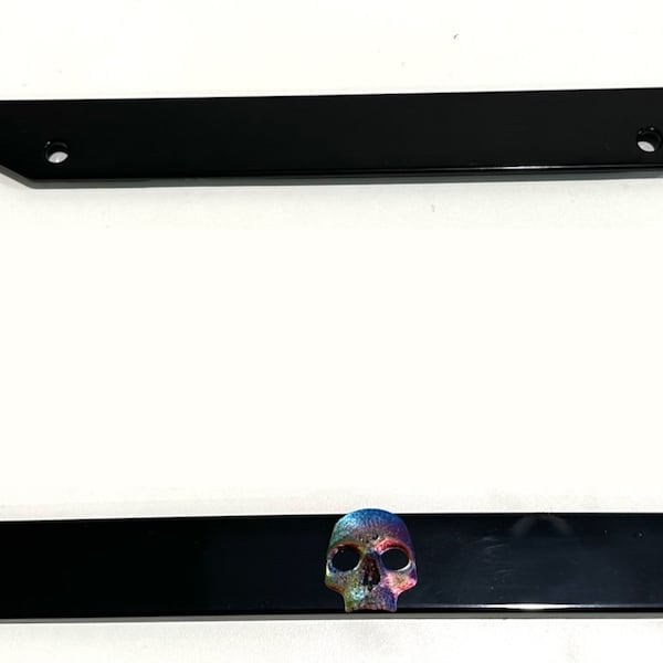 Skull License Plate - Etsy