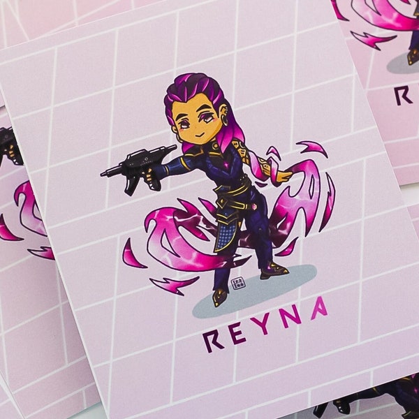Reyna Valorant Poster - Etsy