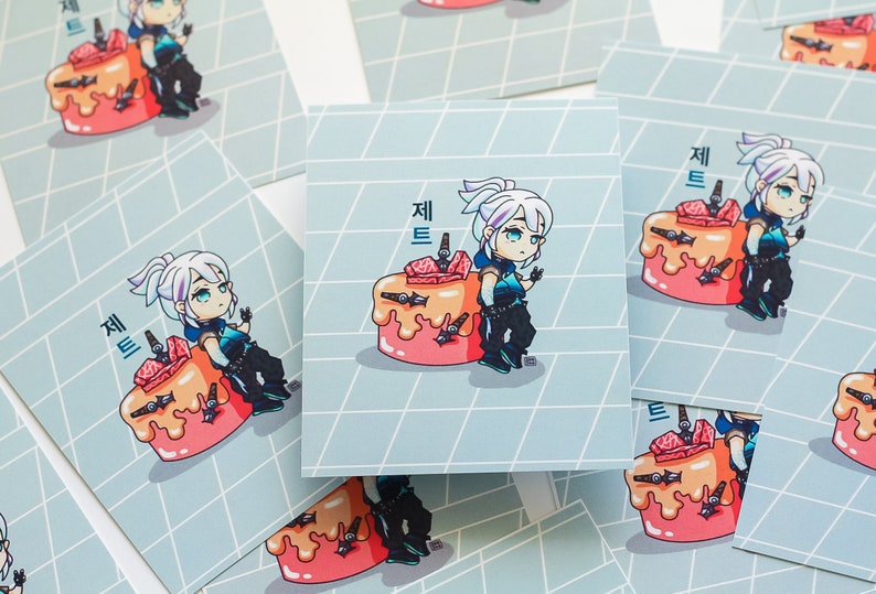 Jett Art Print Valorant Agent Chibi Fanart Mini Print | Etsy Jett Art Print Valorant Agent Chibi Fanart Mini Print | Etsy