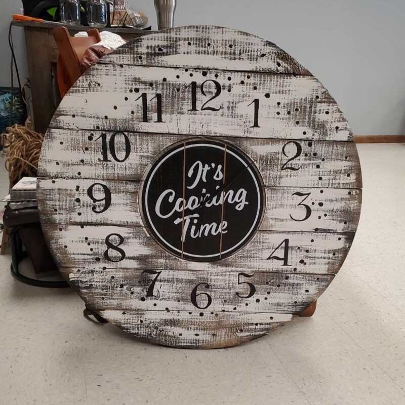 Spool Clock - Etsy