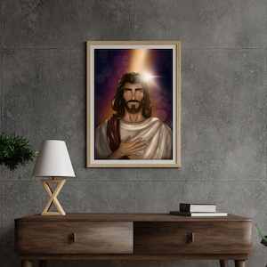 Yeshua, Ascended Master - Channeled Message and Portrait (digital Art ...