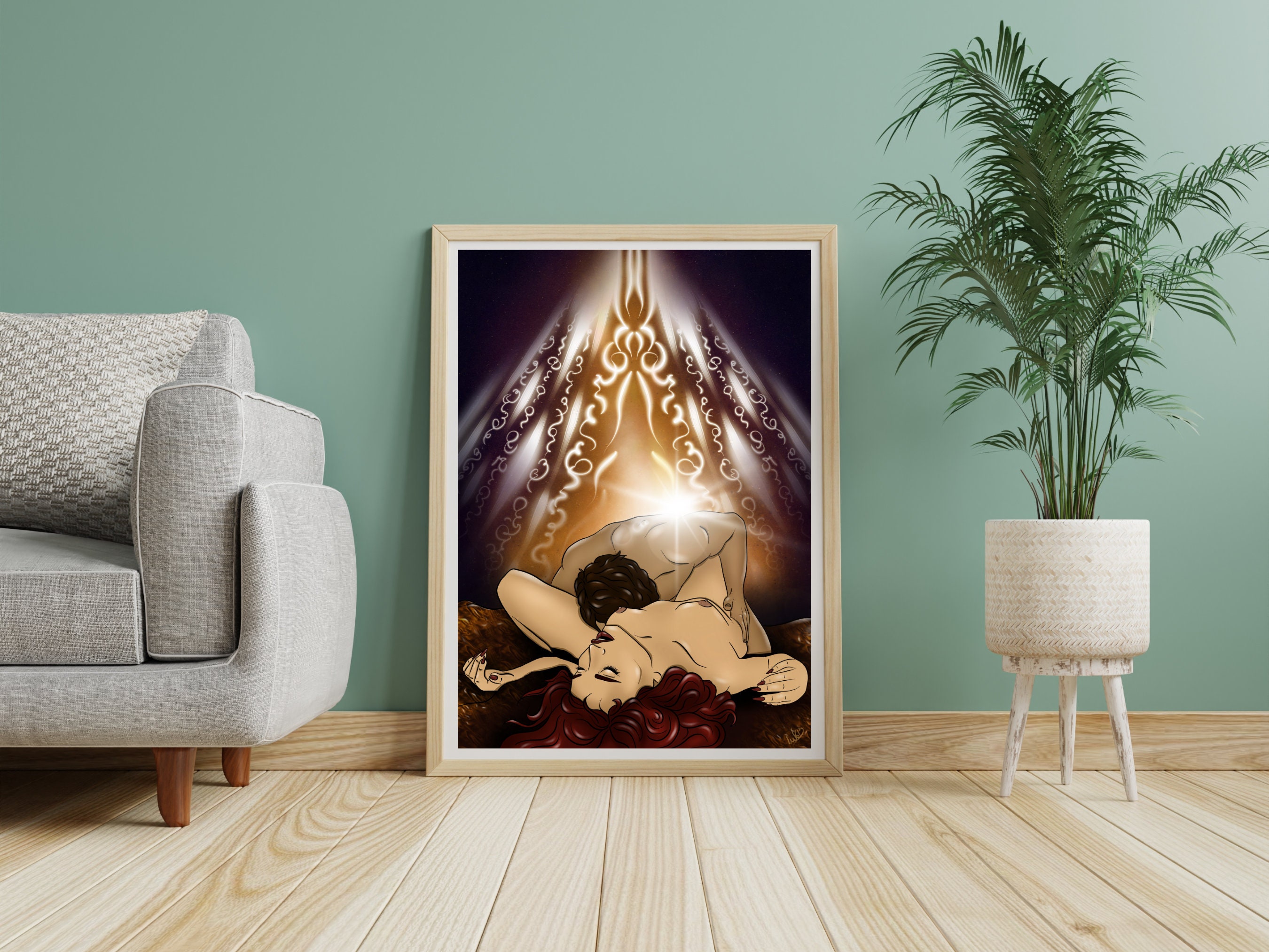 Persephone And Hades Sex Magic Activation Digital Portrait Etsy