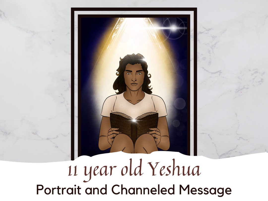 11 Year Old Yeshua Jesus Portrait Digital Art With Channeled Message 11-year-old-yeshua-jesus-portrait-digital-art-with-channeled-message