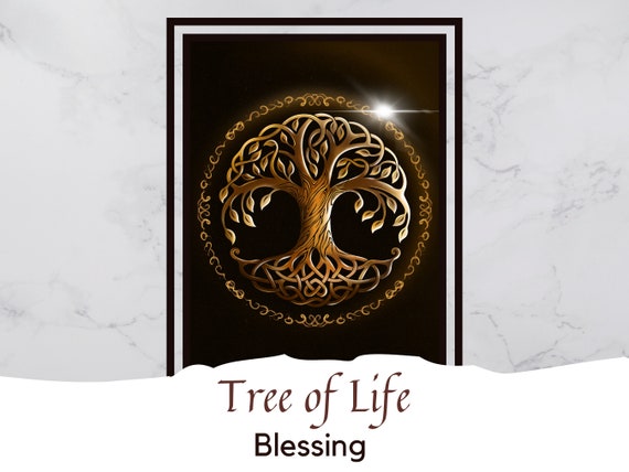 Tree of Life Blessing Digital Art Instant Download - Etsy