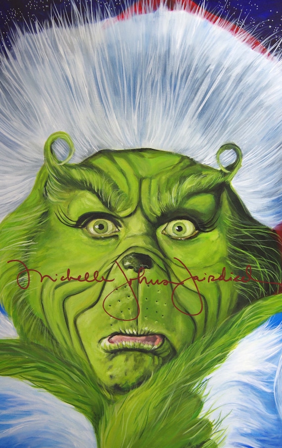 Christmas Drawings Grinch Realistic