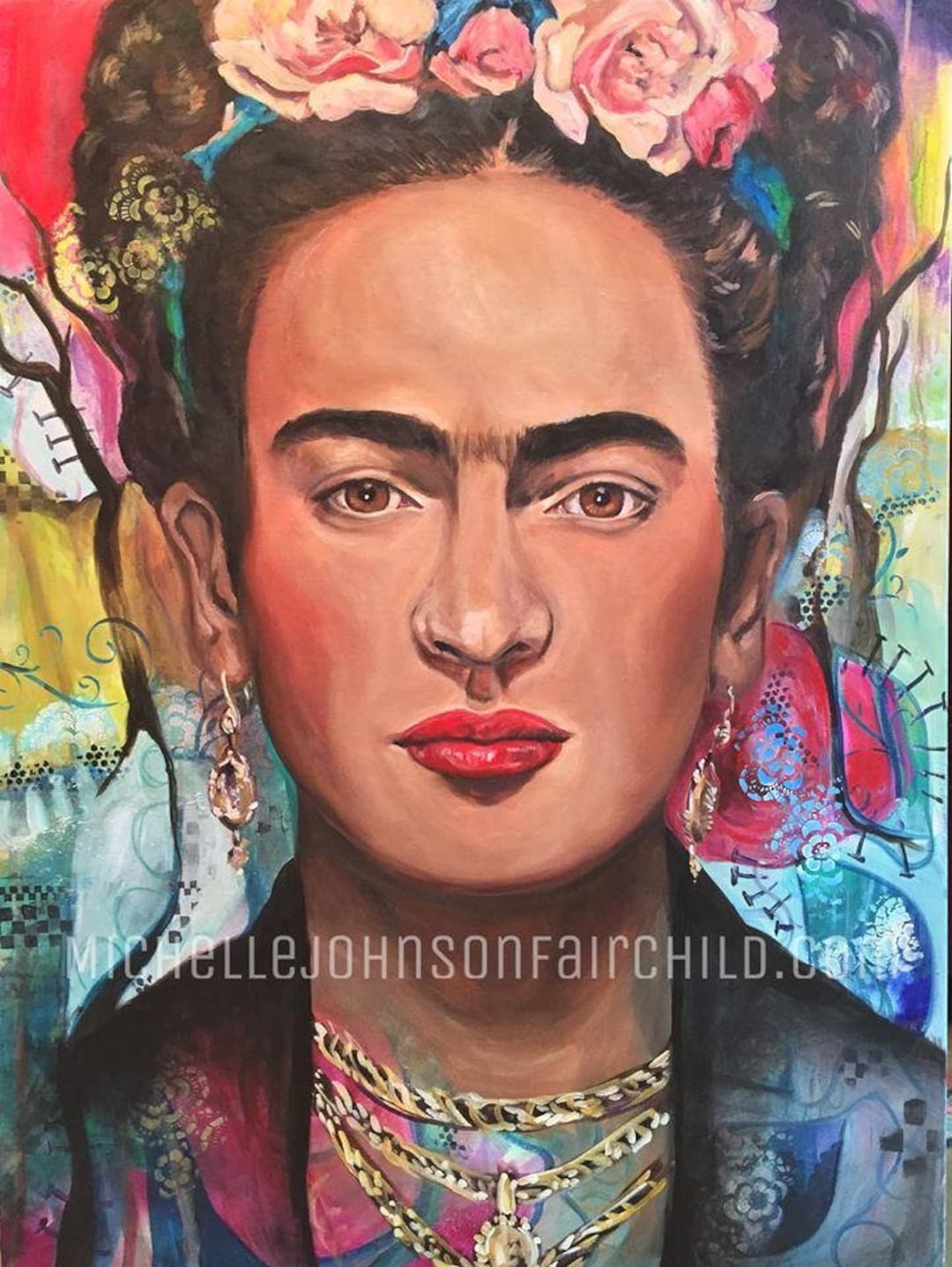 Frida Kahlo 11x14 Artist Signed Fine Art Print Mexican Artist ...