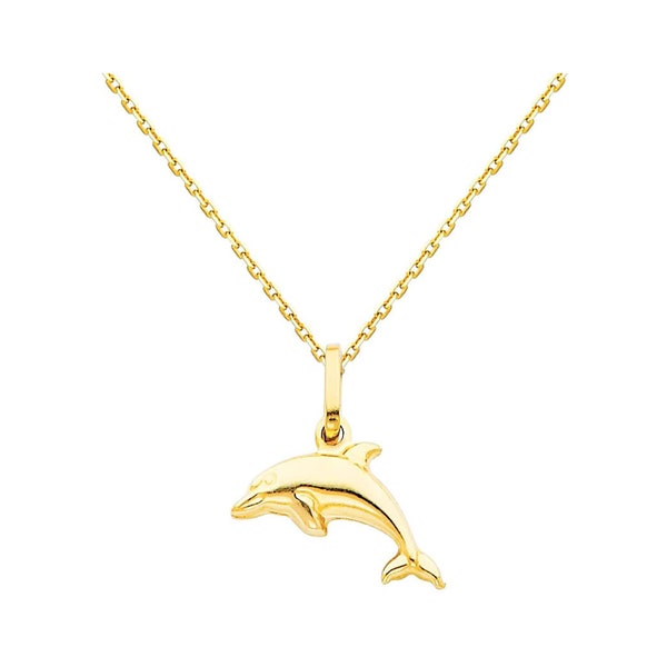 Gold Dolphin - Etsy