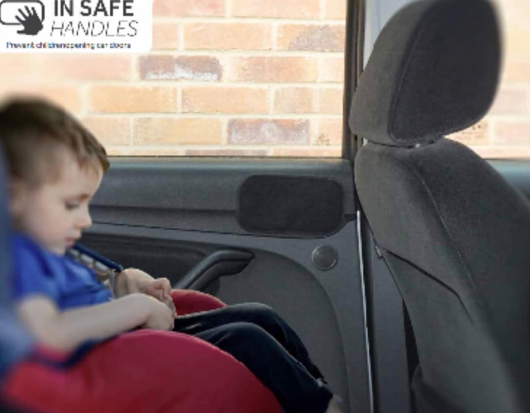 Handle Covers for Car Safety, Universal Fit, Black to Match Car ...