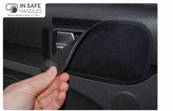 Handle Covers for Car Safety, Universal Fit, Black to Match Car ...