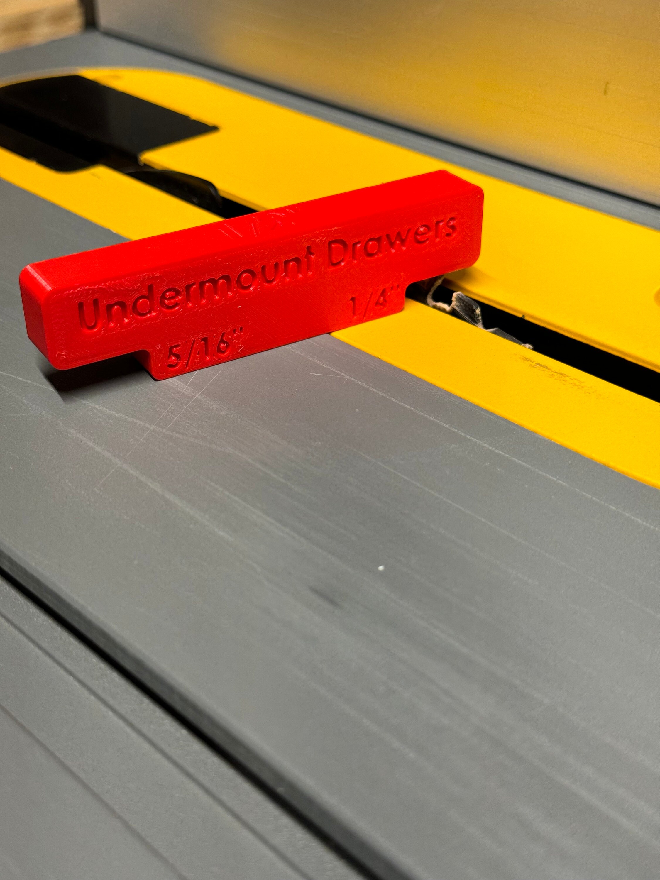 Undermount Drawer Slide Set up Block - Etsy