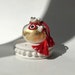 POMEGRANATE RODI Gold Leaf Home Decor - Petite, Good Luck Gift, Red ...