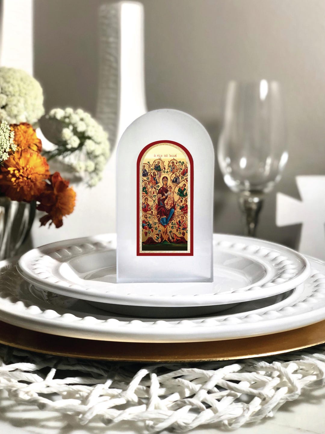 ICON Byzantine Bulk Party Favor: Arch Statue - Resin Frosted Back ...