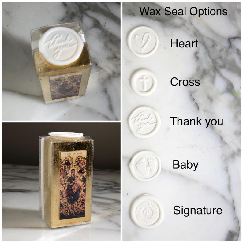 ICON Byzantine Bulk Party Favor: Gold Leaf Petite Statue, Jesus, Mary ...